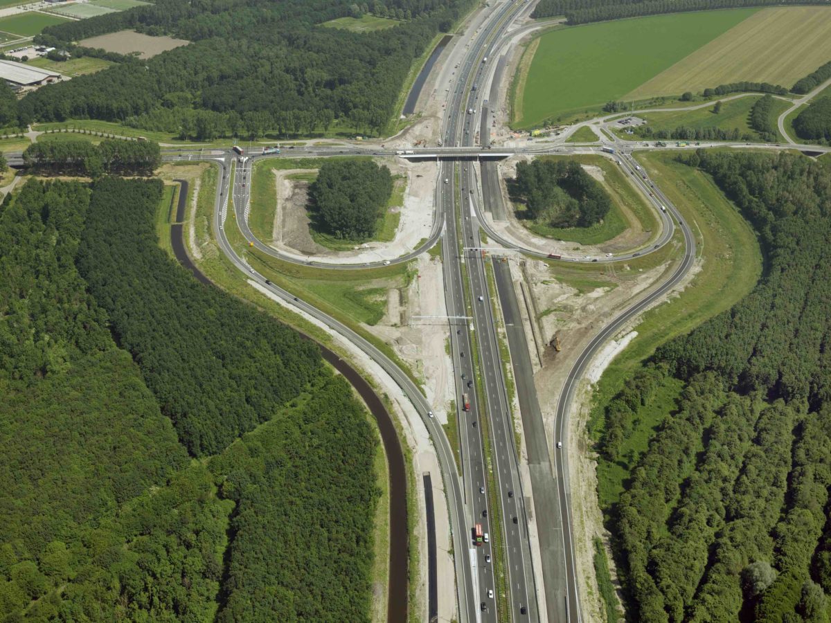 Let op: nieuwe verkeerssituatie A6 ter hoogte van ‘t Oor ...