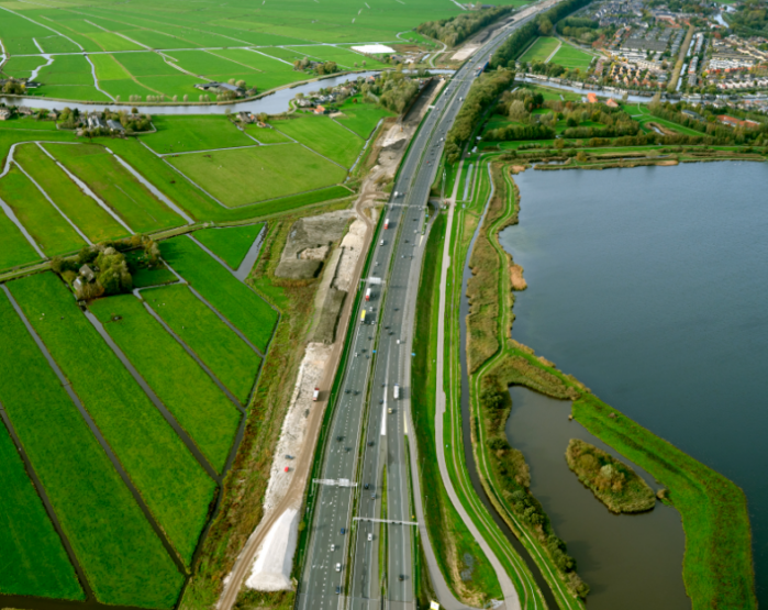 Extra rijstrook tussen knooppunt Holendrecht en A9 aansluiting 4 ...
