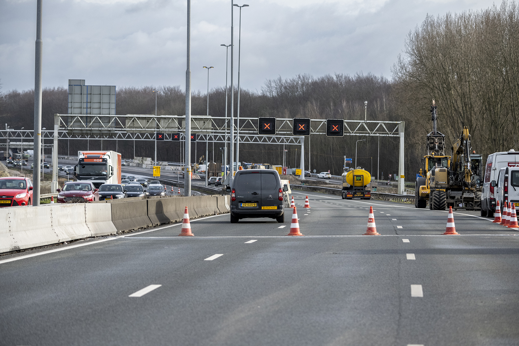 1-4 september: A9 in één richting dicht, vanaf knooppunt Badhoevedorp ...